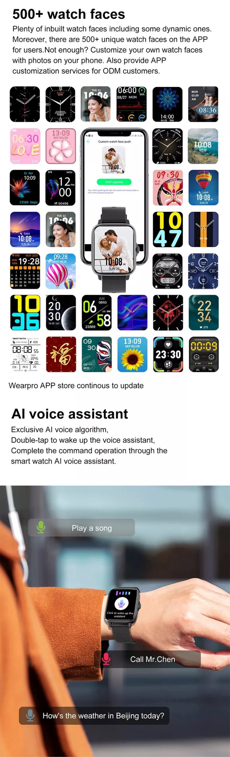 Smartwatch Push Phone Call, – STCNP