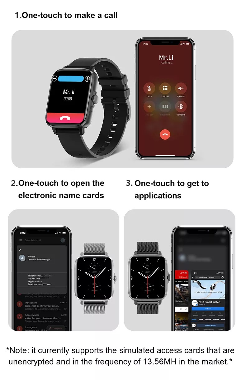 Smartwatch Push Phone Call, – STCNP