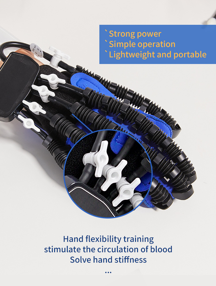 Stroke Hemiplegia Rehabilitation Robot Gloves Hand Finger Exercise – STCNP