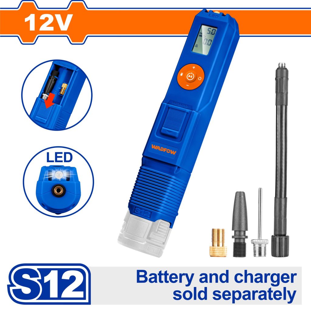 Cordless Tire Infiltrator Portable Auto Air Compressor for Car, bike ...